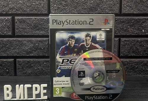 Игра Pro Evolution Soccer 2010 (PS2)