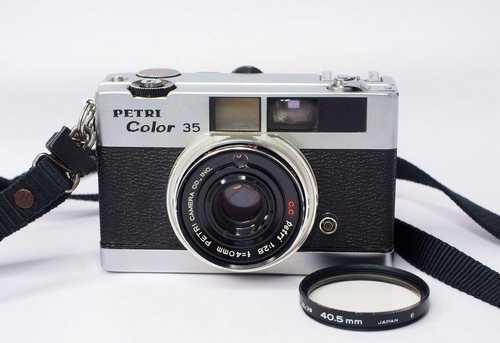Пленочный фотоаппарат Petri Color 35 f2.8 компактн