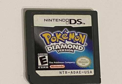 Nintendo DS картридж Pokemon diamond version