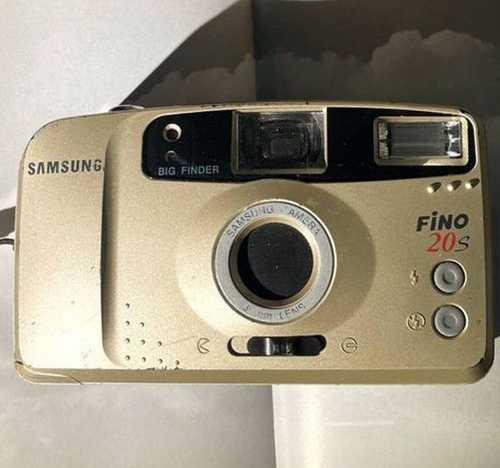 Пленочный фотоаппарат samsung fino 20s