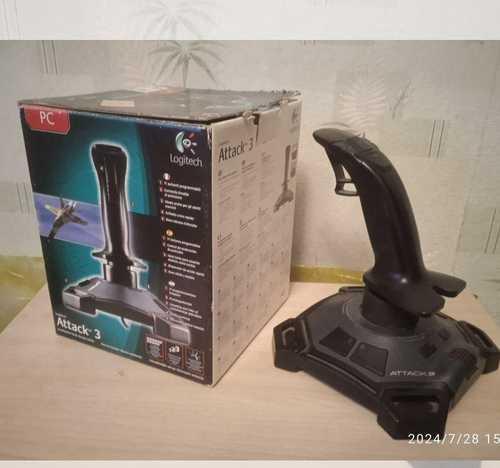 Джойстик Logitech Attack 3 usb