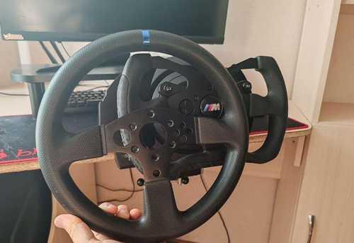 Thrustmaster T300 + T3PM + штурвал DimSim