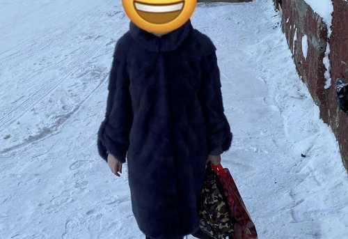 Шуба норковая