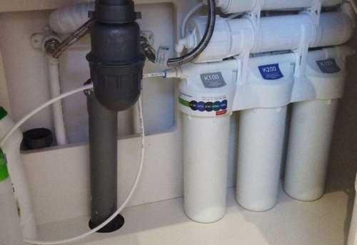 Замена фильтров для воды