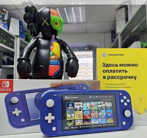 Nintendo switch lite прошитая 256gb