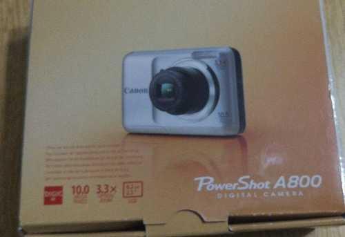 Фотоаппарат Canon PowerShot А800