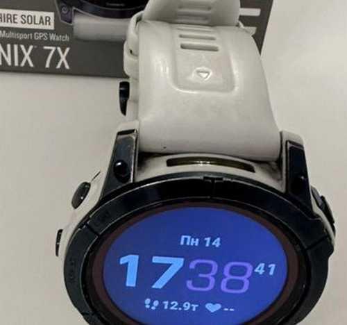 Часы garmin fenix 7x sapphire solar