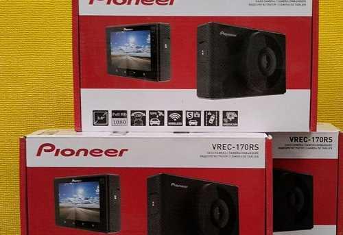 Видеорегистратор Pioneer vrec-170RS, GPS, черный