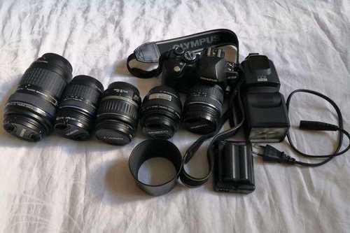 Фотоаппарат Olympus E510 и объективы к нему