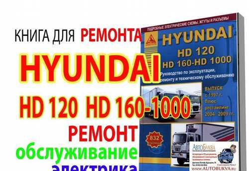 Книга Hyundai HD120, HD160 - HD1000 c 1997 г