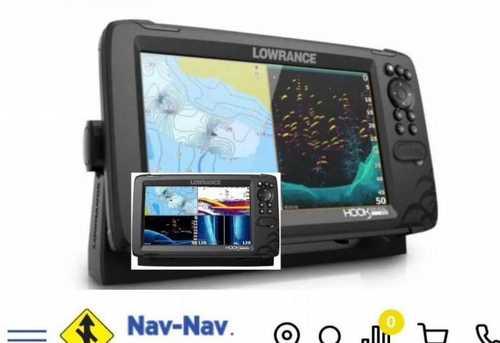 Lowrance Hook Reveal 9 TripleShot