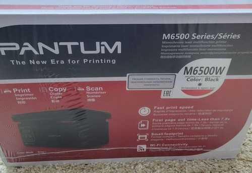 Мфу принтер копир лазерное Pantum m6500w wifi