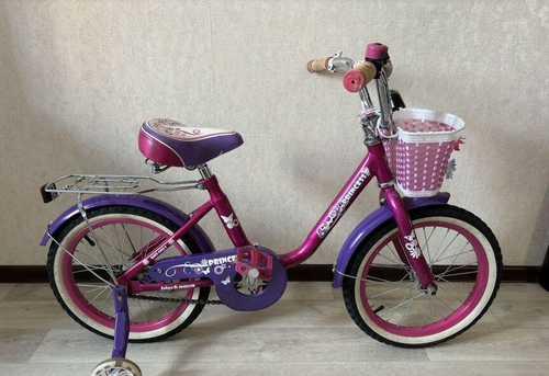 Велосипед доя девочки Black Aqua Princess