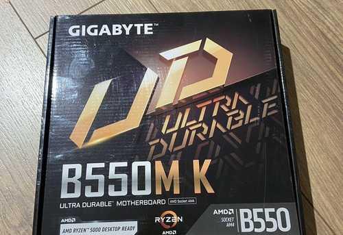 Новая материнская плата Gigabyte b550m k