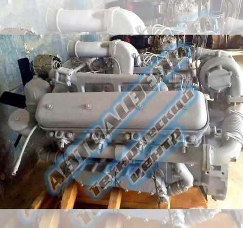 Двигатель ямз 238де2 тягач мзкт V8 330 л.с. (26)