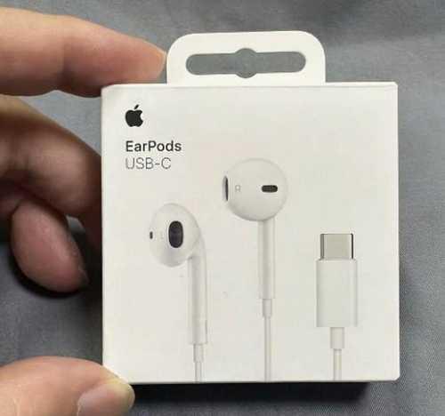 Наушники apple earpods USB-C гарнитура (новая)