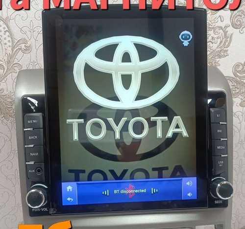 Магнитола Toyota Alphard 4/64 Гб Tesla android 05