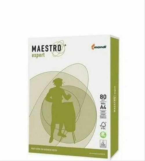 Бумага a4 maestro, 1 пачка, 500 л
