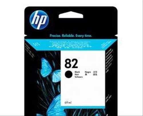 Картридж HP CH565A 82 Black черный