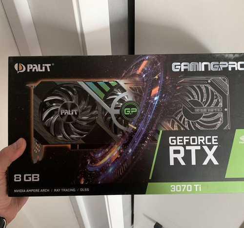 Видеокарта rtx 3070 ti palit gamingpro