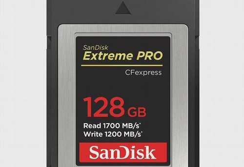 Карта памяти SanDisk Extreme Pro 128GB CF Express