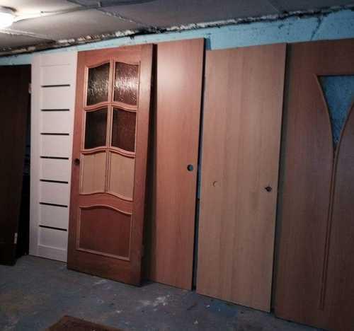 Межкомнатные 80х200/60х190/200 стекло/глухие б/у