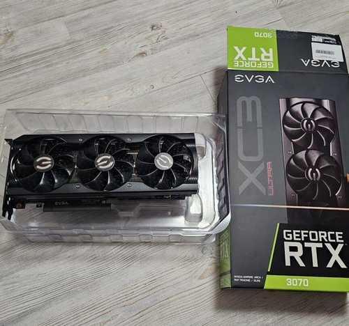 Видеокарта evga GeForce RTX 3070 XC3 ultra gaming