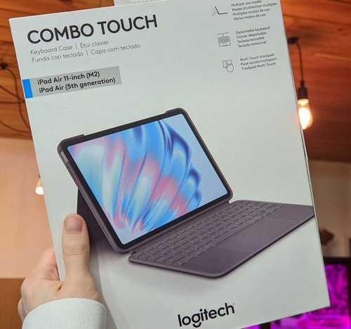 Logitech Combo Touch iPad Air M2 4/5 Новый