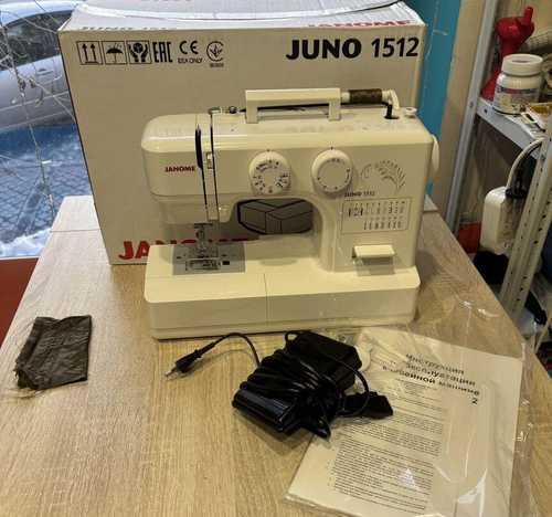 Швейная машинка Janome juno 1512