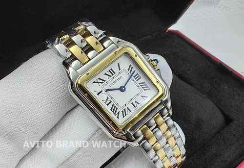 Наручные часы cartier Panthère 27mm золото сталь