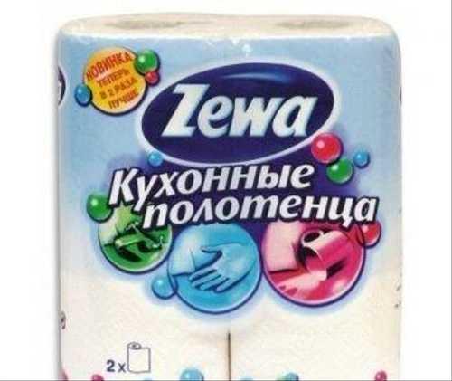 Полотенца бумажные «Zewa» 2-сл., 2шт., белые, арт