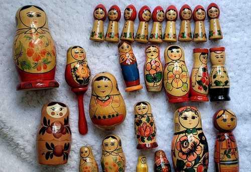 Матрешка СССР винтаж 70е