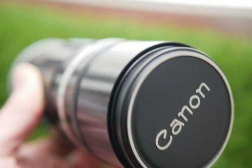 Светлый canon 200mm F3,5 (FL,FD) телеобъектив