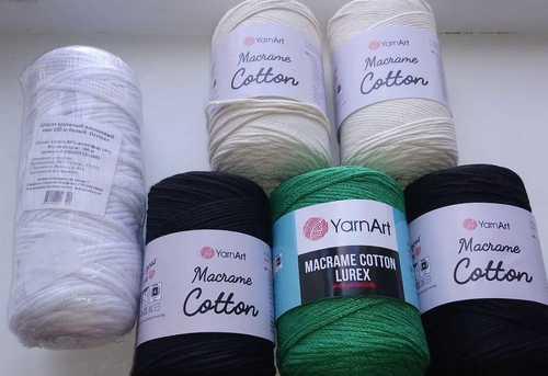 Пряжа Макраме коттонYarnArt