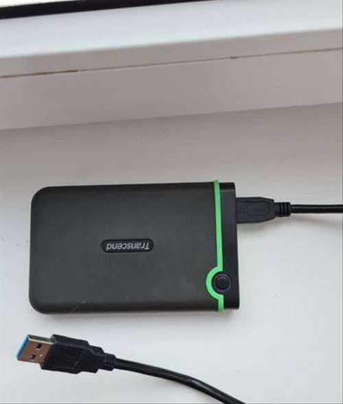 Внешний жёсткий диск HDD Transcend StoreJet 25M3