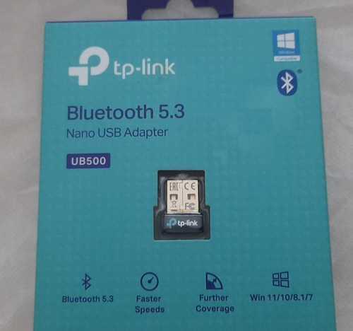 Адаптер bluetooth 5.3 usb tp-link UB500 V2