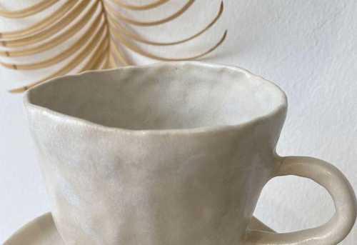 Чайная пара из керамики