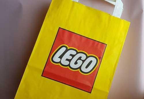 Подарочный пакет малый lego Лего