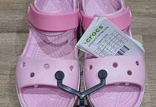 Босоножки Crocs для девочки 34-35 размер. Новые