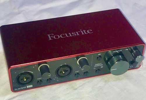 Звуковая карта Focusrite scarlett 2i2 3rd gen