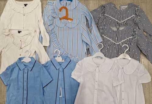 Рубашки, блузки школьные для двойни