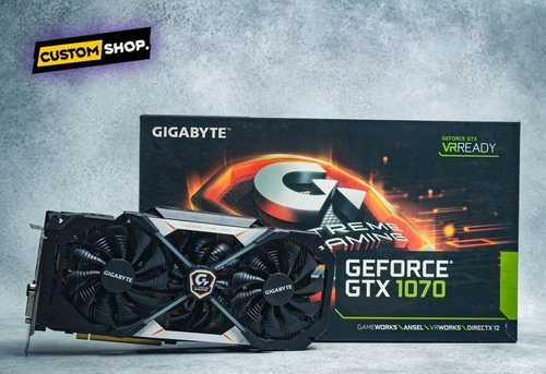Gigabyte GTX 1070 Xtreme Gaming 8Gb / Гарантия