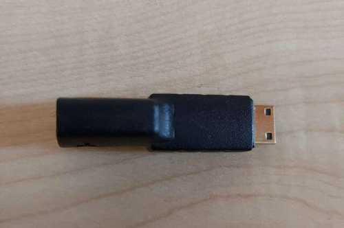 Переходник hdmi-minihdmi гнездо-штекер