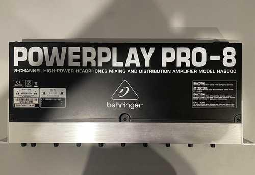 Behringer HA8000 V2 усилитель для наушников