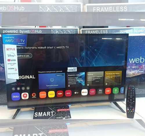 Телевизор "35 Pro TV FQ6500 " SMART TV, Wi-Fi   Га