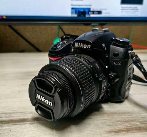 Фотоаппарат nikon d7000 с объективом nikon 18-55