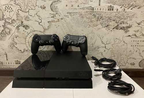 Sony Playstation 4 прошитая 9.00 500GB 2 геймпада