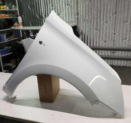 Крыло правое Datsun OnDo в цвет 240 белое облако