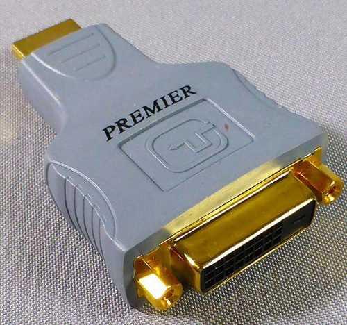 Переходник Premier DVI (24 1) M hdmi F