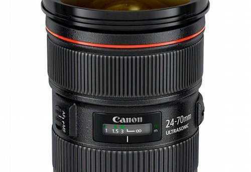 Объектив Canon EF 24-70mm f/2.8L II USM, черный